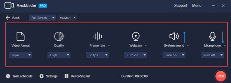 How To Enable Set Mouse Cursor Effect Recmaster User Guide